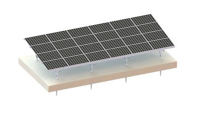 China A2-70 Aluminum Solar Ground Mounting System with 88 m/s Wind Load and 2.0 kN/m² Snow Load Capacity for sale