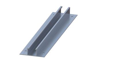 China Rail-less Metal Roof Solar Mounting System with 40 M/S Wind Load and 1.0 KN/M² Snow Capacity for Commercial PV Installations for sale