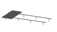 China Commercial Metal Roof Solar Mounting System - 60 M/S Wind Load, 25 Year Service Life, Aluminum Construction for sale