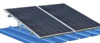 China Triangle Photovoltaic Metal Roof Clamps for Solar Panels 60m/s Wind Load for sale