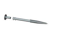 China Q235B HDG Adjustable Ground Mount Solar Rack Screw Panel Structure 76mm Diameter 25-Year Lifespan for sale