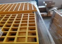 China FRP Grille Solar Roof Walkway 38mm Mesh 25mm Height for Metal Roof PV Mounting System for sale