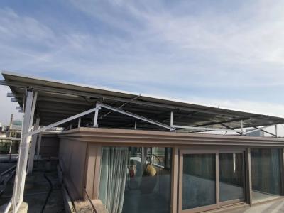 China Custom Solar Panel Mounting Hardware for Tile Roofs - 50m/s Wind Load, 25-Year Work Life Aluminum System for sale