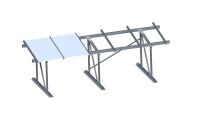 China High Aluminum Solar Ground Mounting System with 25-Year Lifespan and 10-Year Warranty for Agricultural-Photovoltaic Projects for sale