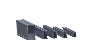 China Rail 65 Aluminum Solar Mounting Structure AL6005 Ground Frame with 2.2m Span for Photovoltaic Systems for sale