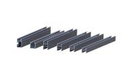 China AL6005 Aluminum Solar Panel Mounting Rails 28 35 50 Metal Roof Mounts for sale