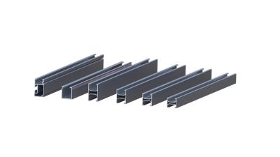 China AL6005 Aluminum Solar Panel Mounting Rails 28 35 50 Metal Roof Mounts for sale