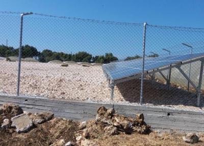 China Solar Energy Station Wire Mesh Fencing 2.0m Height 75x150mm Mesh for Photovoltaic Panel Security for sale