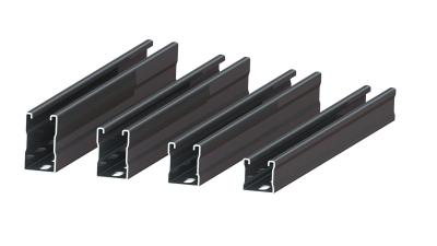 China Q235 Galvanized Steel Solar Structure U Channel C Channel 41x72x2.5mm for PV Mounting Systems for sale