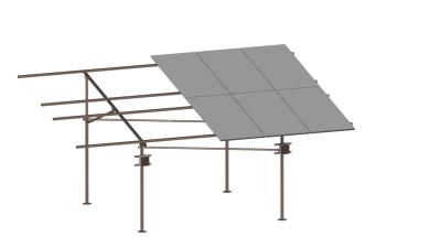 China Steel Telecom Solar Mount Structure - 30 M/S Wind Load, 25-Year Design Life for Base Stations for sale