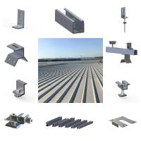 China Metal Roof Solar Panel Mounting System with 88 M/S Wind Load and 1.5 KN/M² Snow Load Capacity for sale