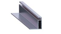 China LP028 Solar Panel Frame Aluminum Profile Kit with 15μm Anodizing and 12HW Hardness for 25-Year Outdoor Performance for sale