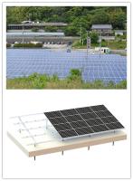 China MGAS-I 500mm Snow Load Aluminum Solar Mounting System for Ground and Cement Roof Installation 35m/s Wind Rating for sale