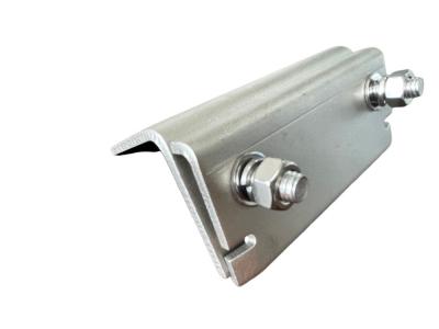 China A2 Roof Seam Clamp for Standing Seam Metal Roofs - 88 M/S Wind Load, 1.5 KN/M² Snow Capacity, Zero Penetration Solar Mounting for sale