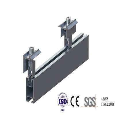 China Aluminum Metal Roof Solar Mounting System with 88 M/S Wind Load and 1.5 KN/M² Snow Load Capacity for Commercial Photovoltaic Installations for sale