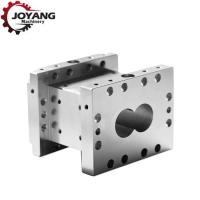 China Segments Bimetallic Barrel Twin Screw Extruder Screw Element Parts for sale