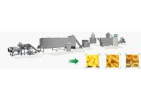 China High Efficiency Puffed Corn Snack Making Machinery, Twin Screw Extruder Snacks Food Machine for sale