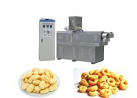China High Efficiency Puffed Corn Snack Making Machinery, Twin Screw Extruder Snacks Food Machine for sale