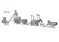 China Fried  / Baked Kurkure Making Machine , Corn Puff Extruder Machine 18*2*3.5m Size for sale