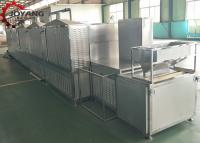 China Premium Tunnel Microwave Sterilization Machine , Microwave Heating Equipment Silver Color for sale