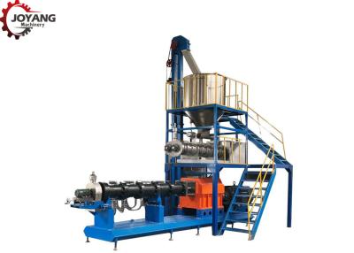 China Professional Snack Food Extruder Machine , Puff Snack Machine Twin - Screw Extruder Craft for sale