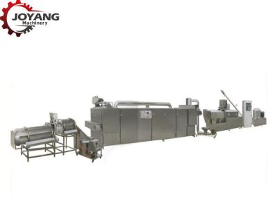 China PLC Control Pet Food Processing Line , Dog Food Pellet Making Machine Excellent Efficiency for sale