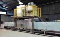 China Tunnel Microwave Food Thawing Machine Low Energy Consumption Modular Design for sale