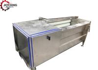 China Automatic Potato Peeler Food Washing Machine Silver Grey Color Convenient Operation for sale