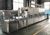 China SS Tunnel Microwave Drying Machine 10 - 200KW Power Large Dehydration Capacity for sale