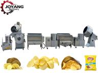 China Small Scale Automatic Potato Chips Making Machine Electric Heating Method for sale