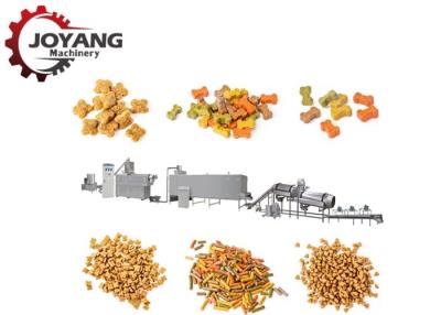 China Stainless Steel Customized Dry Dog Food Making Machine Production Line 140-160 Kg / H for sale