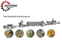 China Fried Snacks Pellet Chips Making Machine Screw Shell Snack Food Equipment for sale