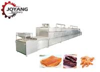 China Tunnel Microwave Shrimp Drying Machine Stainless Steel Industrial Drying Equipment for sale