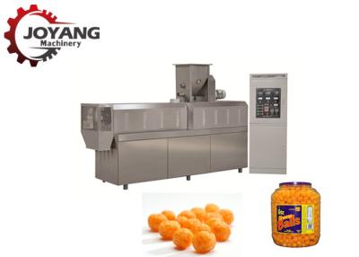 China Crunchy Rice Cereal Puffed Corn Snack Making Machine Extruder Plant for sale