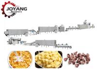China Automatic Corn Flakes Breakfast Cocoa Crunch Cereal Puffing Machine Production Line for sale