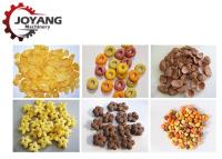 China Stainless Puffed Corn Snack Making Machine Maize Rice Cereal Puffs Cereal Extruder for sale