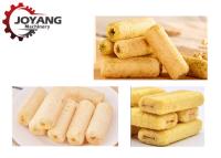 China Grains Crisp Roll Core Filling Snacks Extruder Corn Puffs Production Line for sale
