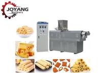 China Stainless Puffed Corn Snack Making Machine Maize Rice Cereal Puffs Cereal Extruder for sale