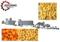 China Stainless Puffed Corn Snack Making Machine Maize Rice Cereal Puffs Cereal Extruder for sale