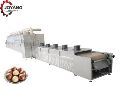 China Continuous Tunnel Type Industrial Microwave Equipment For Macadamia Drying for sale