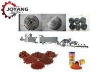 China Stable Fish Feed Production Machine , Floating Fish Feed Extruder Machine 26x2x3.5m Size for sale