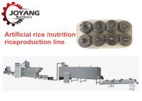 China Safe Operation Nutrition Rice Production Line Low Starch Content 220V / 380V Voltage for sale