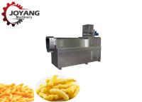 China Sliver Grey Puffed Corn Snack Making Machine , Corn Chips Making Machine for sale