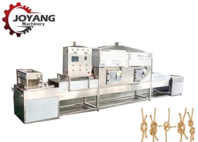 China Silver Industrial Microwave Drying And Sterilization Machine Rope Drying Machine Heating Source for sale