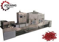 China 60KW Microwave Drying And Sterilization Machine Fully Automatic Tunnel Type Medlar Drying Equipment for sale