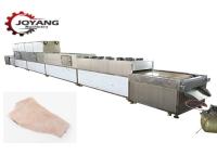 China BV Certified Microwave Drying And Sterilization Machine Pork Skin Degreasing Equipment for sale