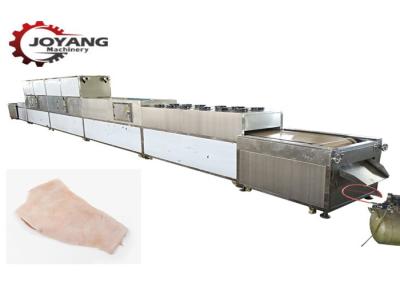 China BV Certified Microwave Drying And Sterilization Machine Pork Skin Degreasing Equipment for sale