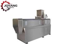 China Silver Corn Puff Snack Food Processing Machinery For 80-100 Kg / H Capacity for sale