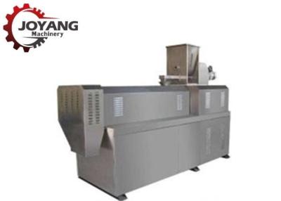 China Silver Corn Puff Snack Food Processing Machinery For 80-100 Kg / H Capacity for sale