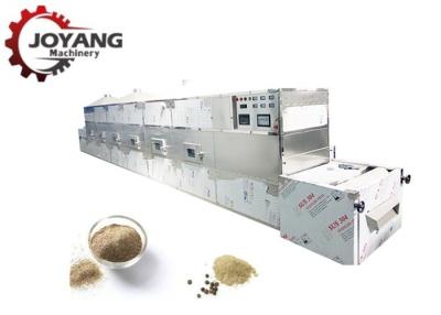China SS Microwave Drying Technology Spice Pepper Dryer Powder And Sterilization Machine for sale